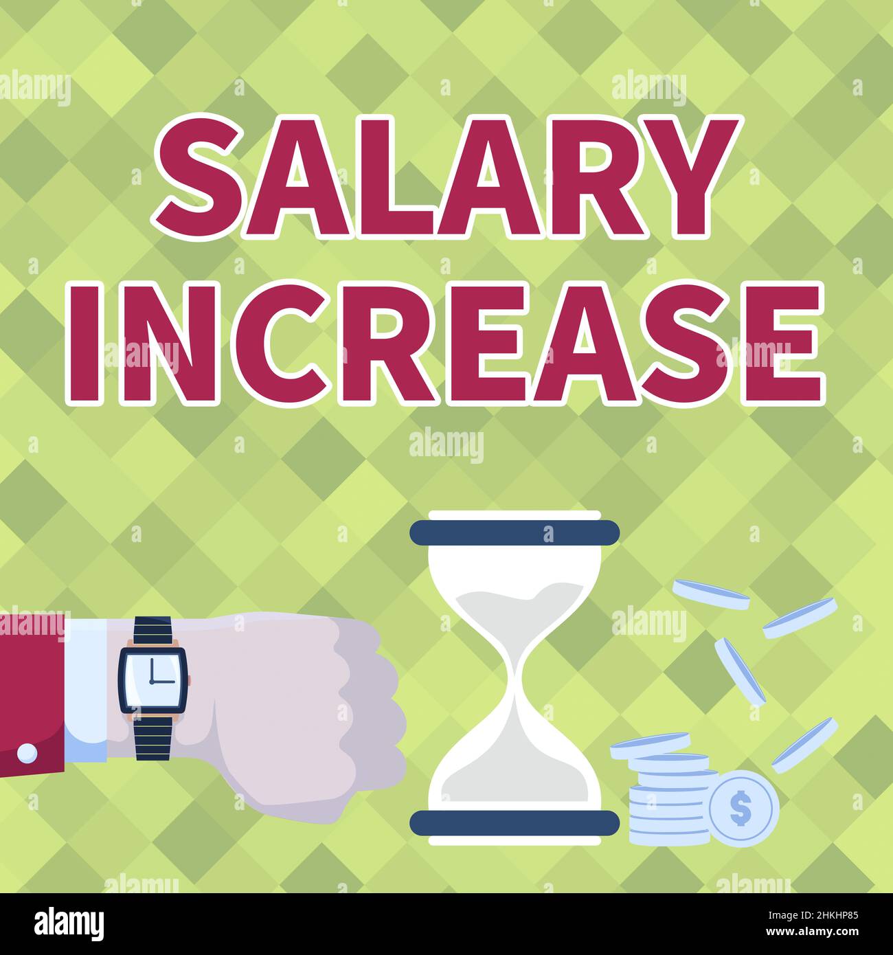 Sign displaying Salary Increase. Word Written on an increase in the ...