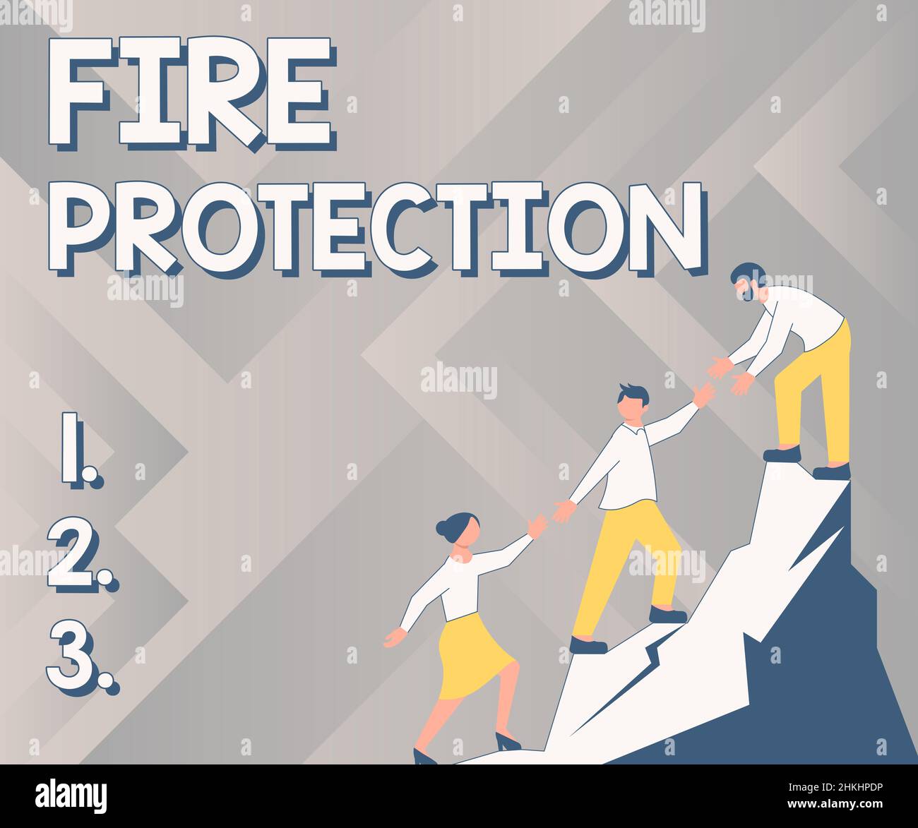 Inspiration showing sign Fire Protection. Business showcase measures ...