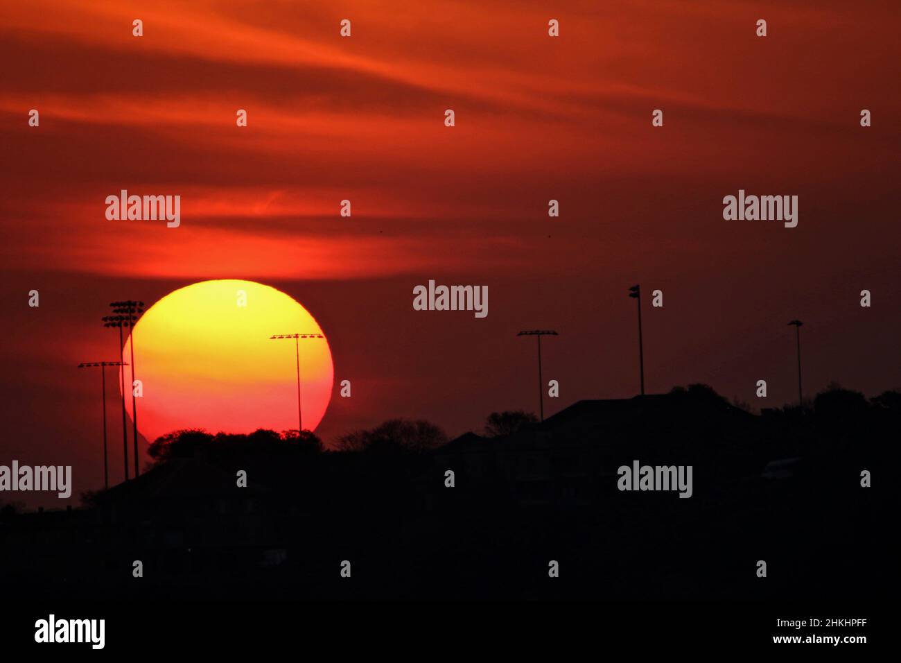 South african sunset hi-res stock photography and images - Alamy
