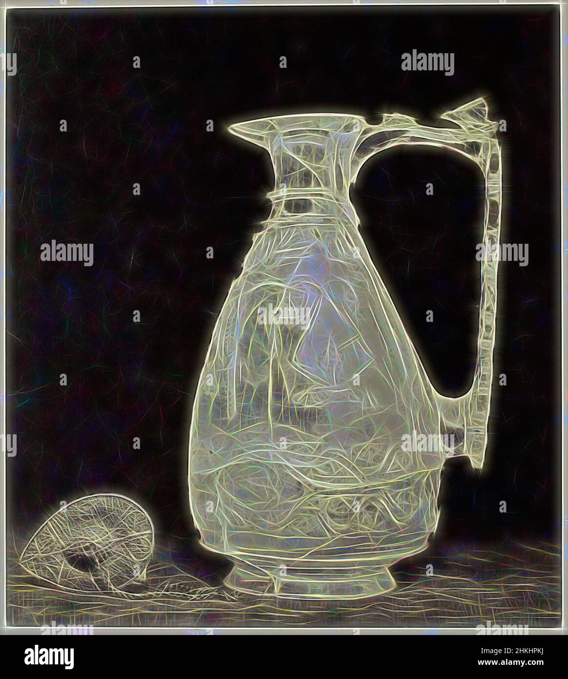 Inspired by Crystal jug with metal stopper, from the Louvre, Charles ...