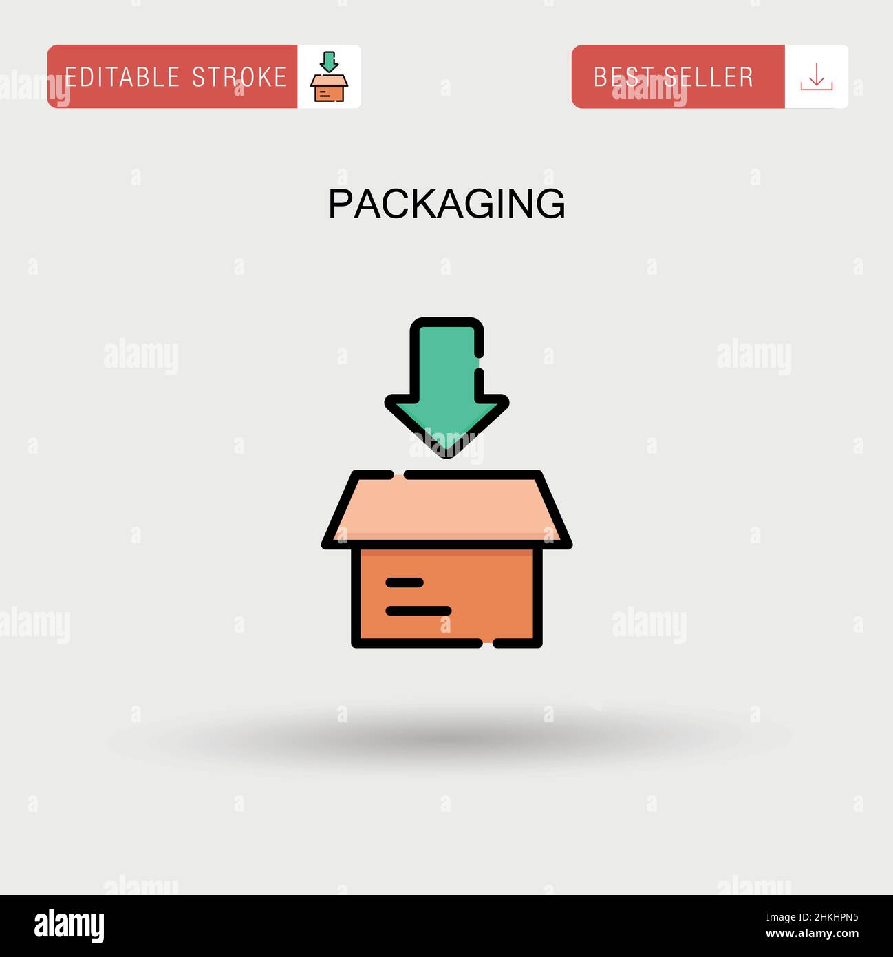 Simple packaging Stock Vector Images - Alamy