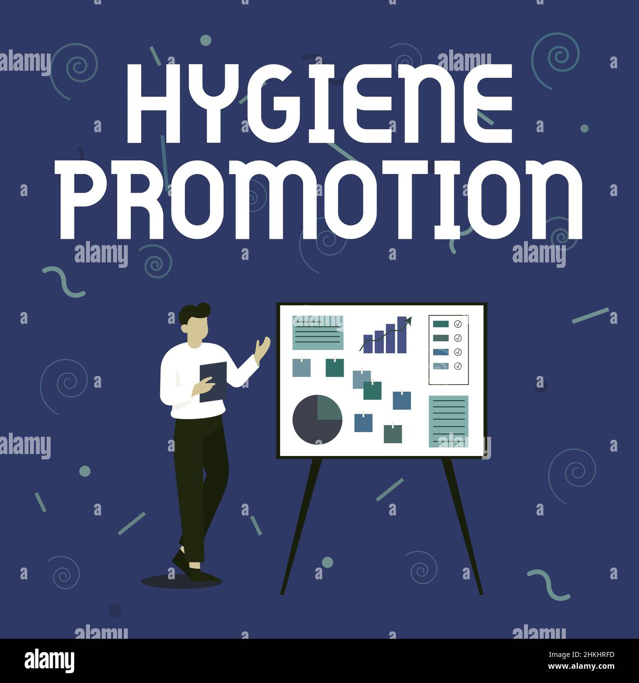 Conceptual display Hygiene Promotion. Word for systematic program to ...