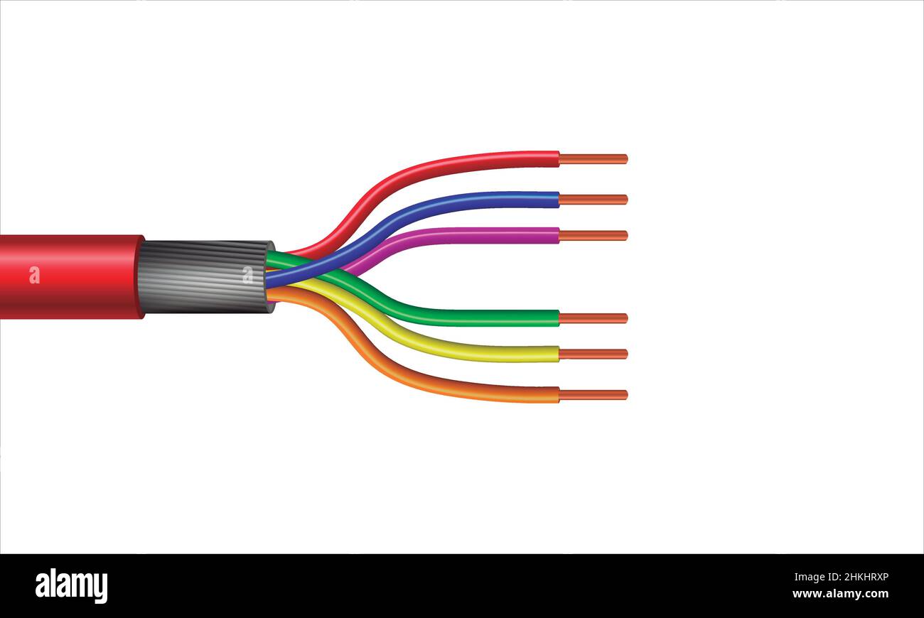 Wires home Stock Vector Images - Alamy