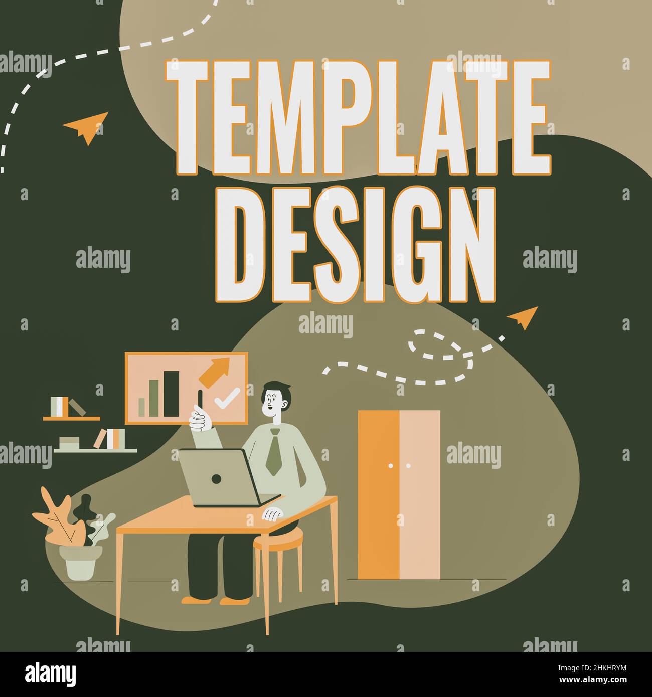 Writing displaying text Template Design. Word for an overall layout or ...