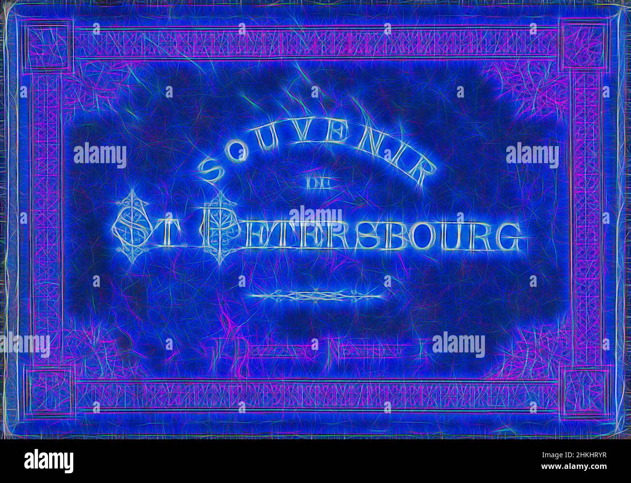 Inspired by Leporello album with shots of St. Petersburg, Souvenir de ...