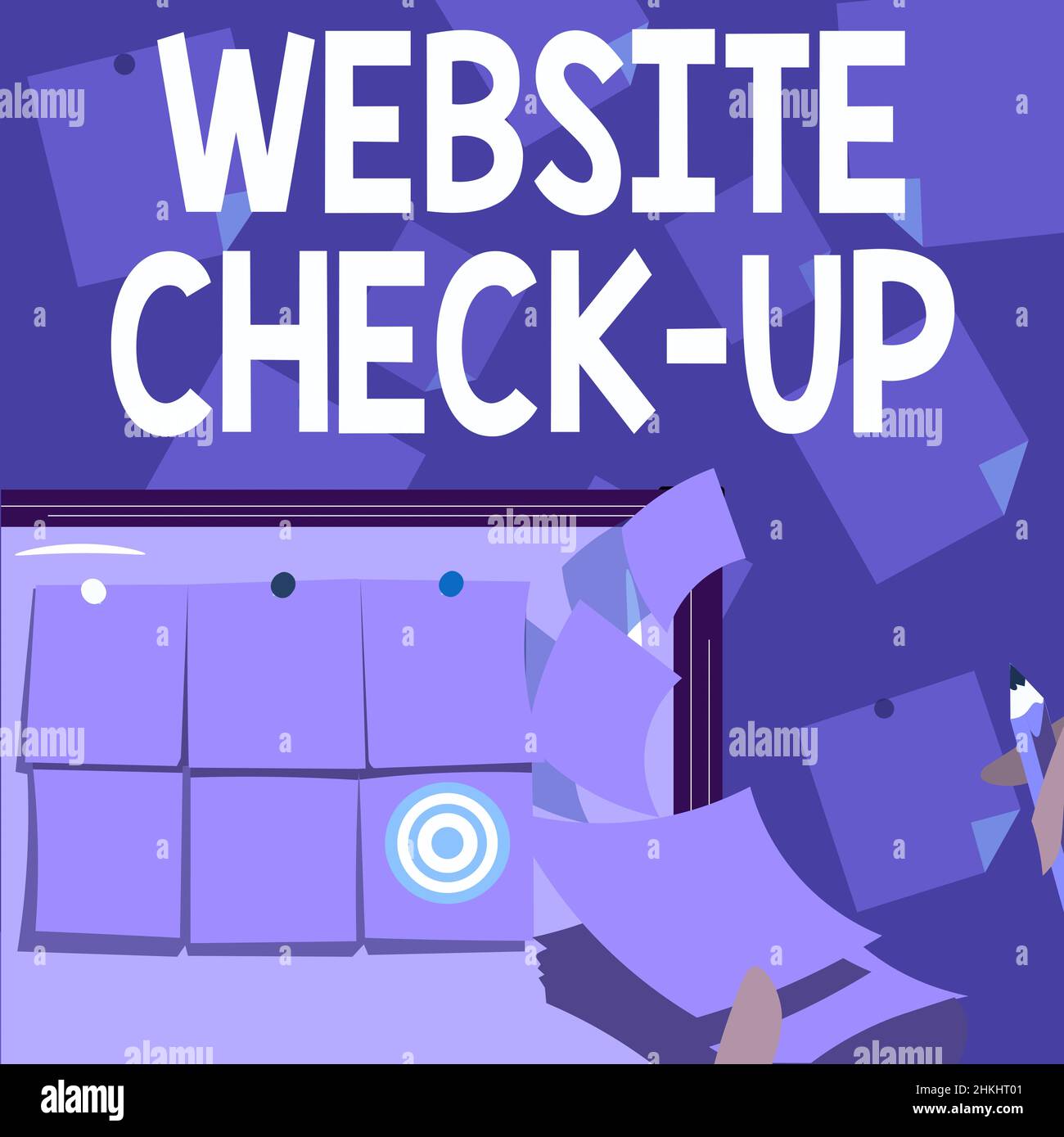 Conceptual caption Website Check Up. Business approach Website Check Up ...