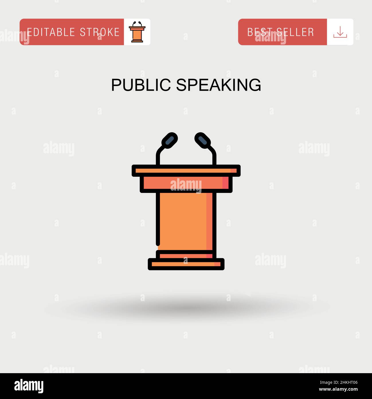 Public speech Stock Vector Images - Alamy