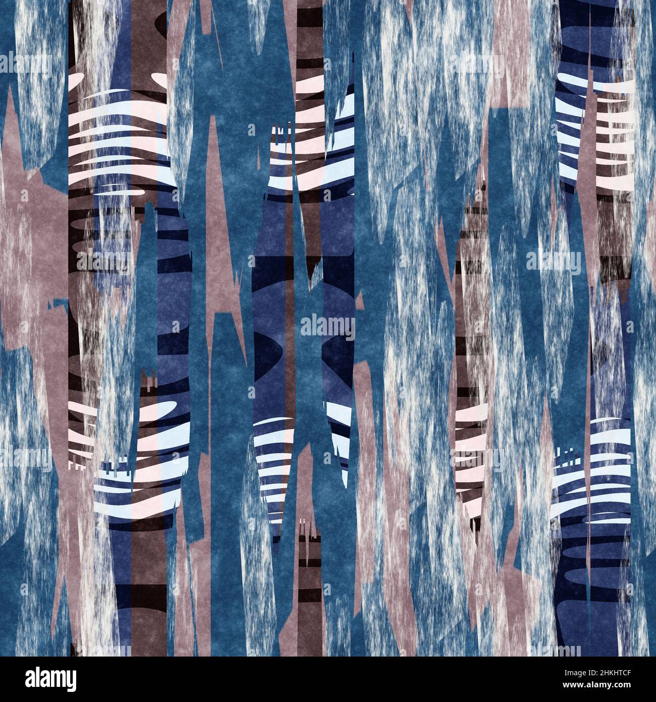 Seamless paper strip collage surface pattern design for print. High ...