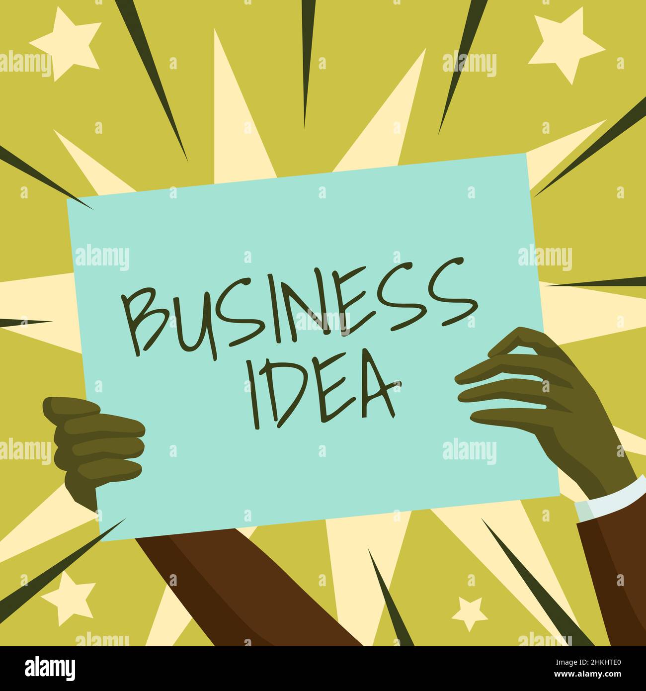 Conceptual display Business Idea. Business showcase the concept which ...