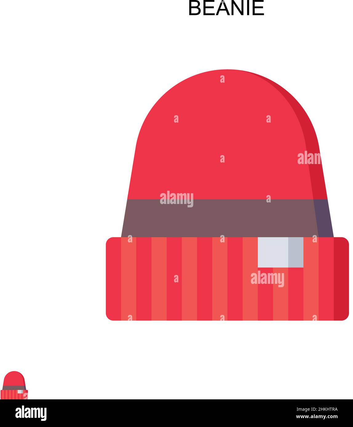 Beanie Stock Vector Images - Alamy