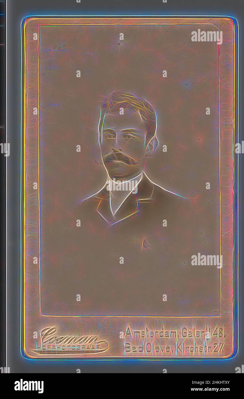 Inspired by Portrait of an unknown man with a moustache, Jacob Cosman ...