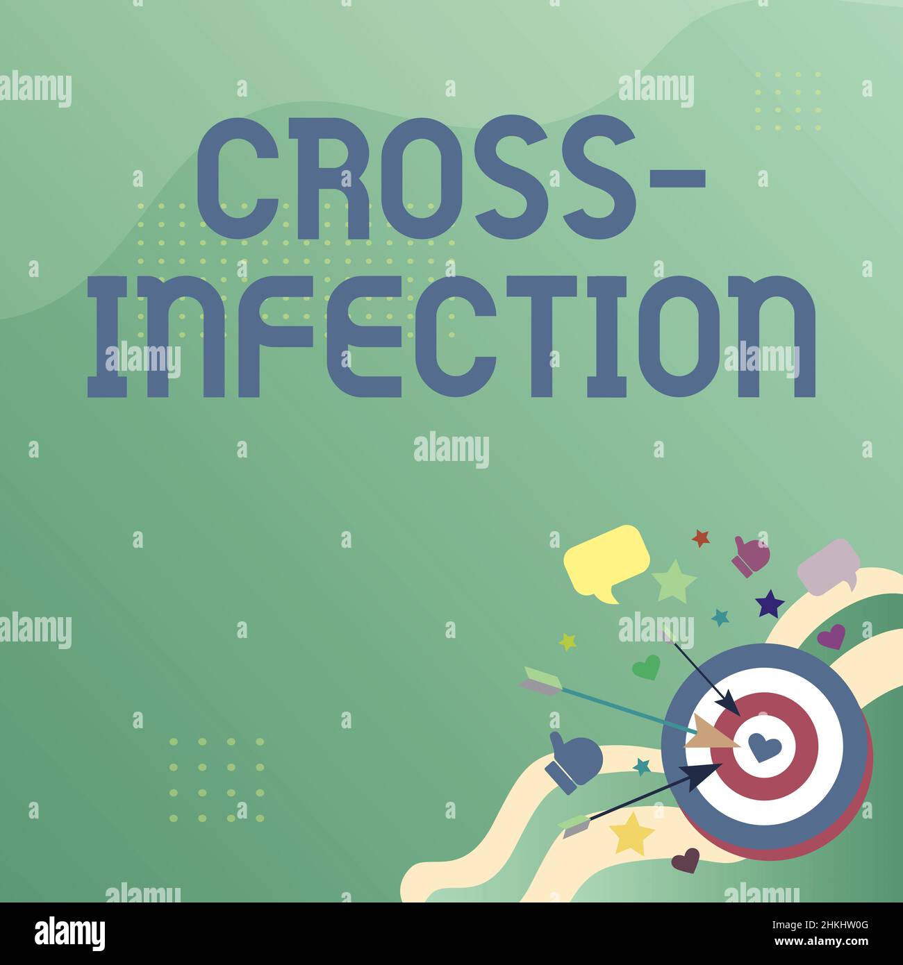 Inspiration showing sign Cross Infection. Business overview ...