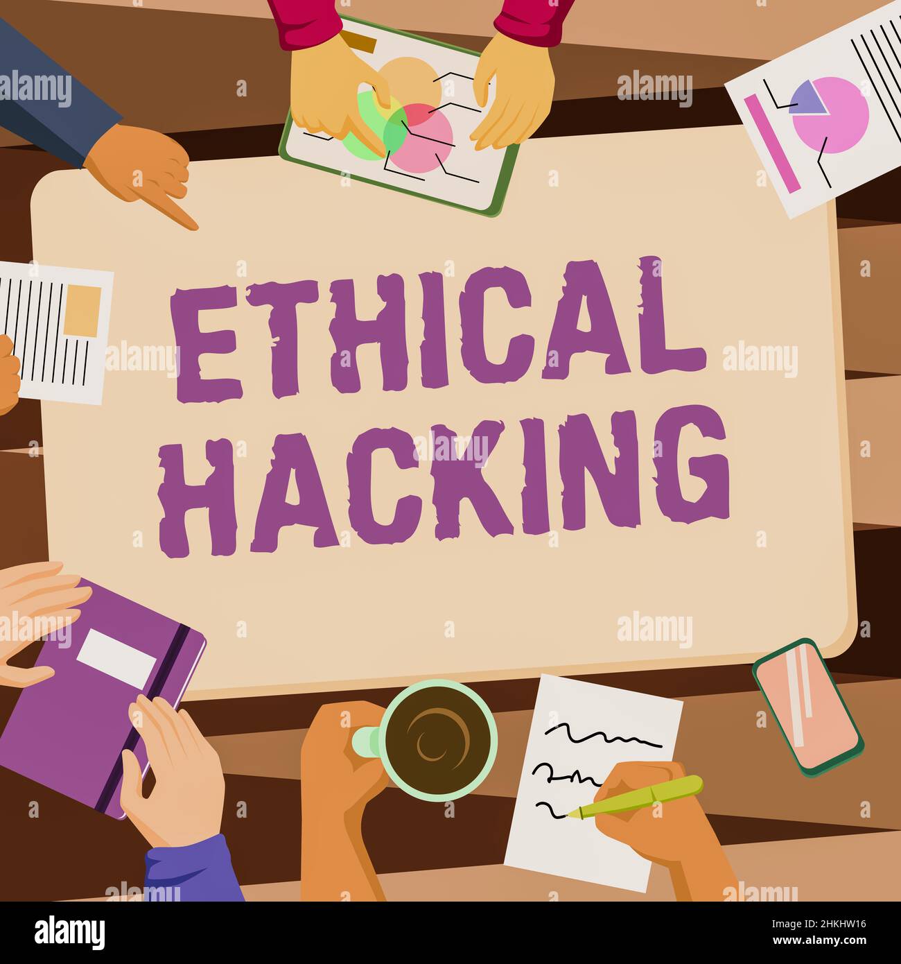 Sign Displaying Ethical Hacking Conceptual Photo Act Of Locating Weaknesses And Vulnerabilities