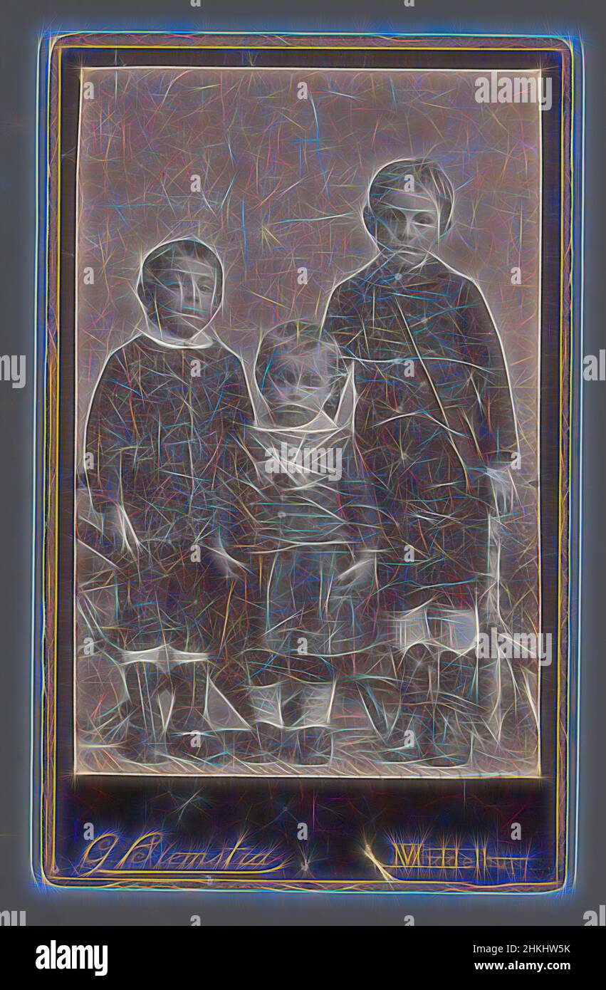 Inspired by Portrait of three unknown children, Gerben Hiemstra ...