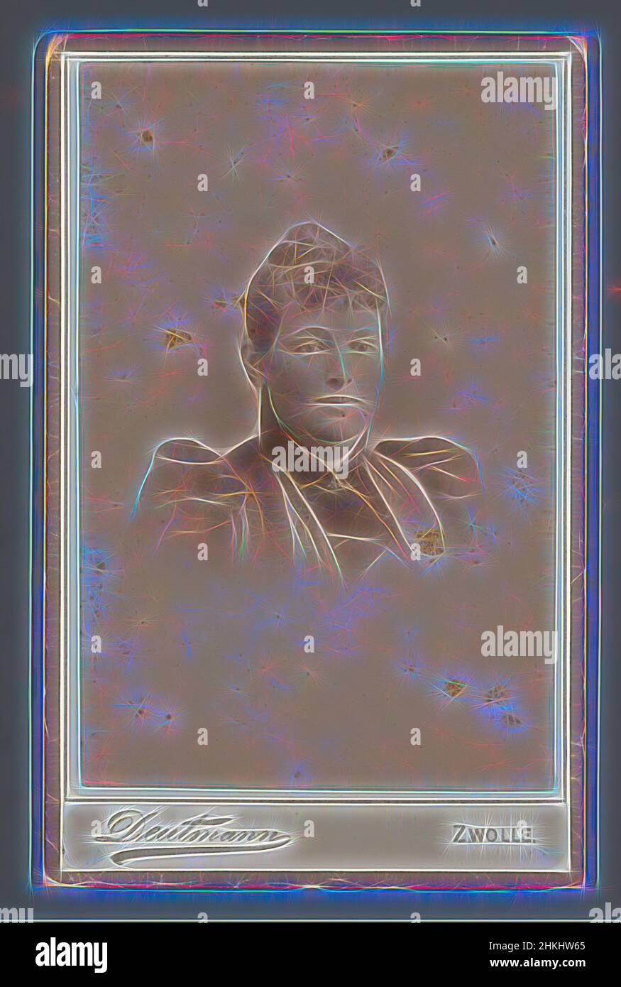 Inspired by Portrait of an unknown woman, Franz Wilhelm Heinrich ...