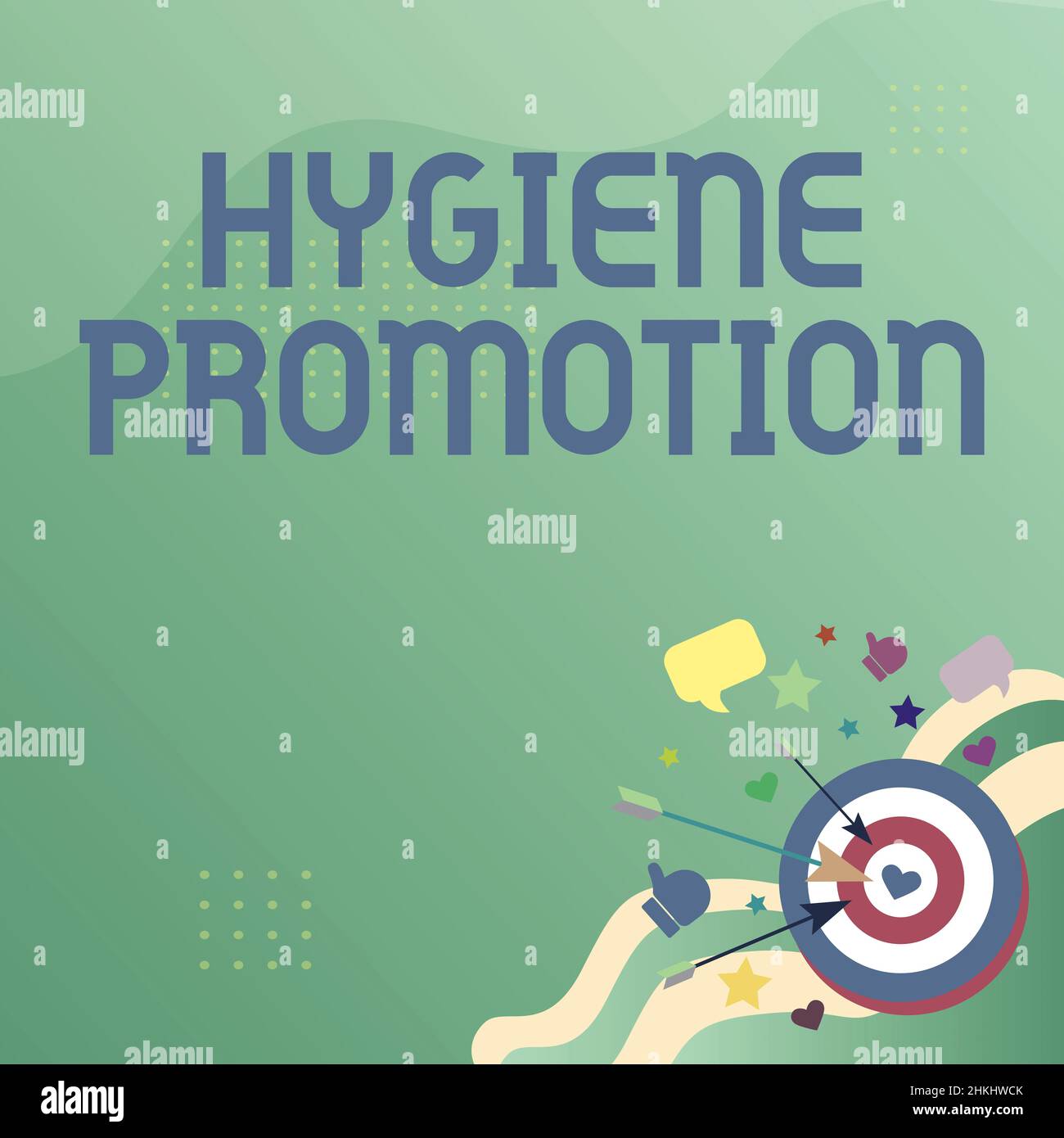 Writing displaying text Hygiene Promotion. Business idea systematic ...