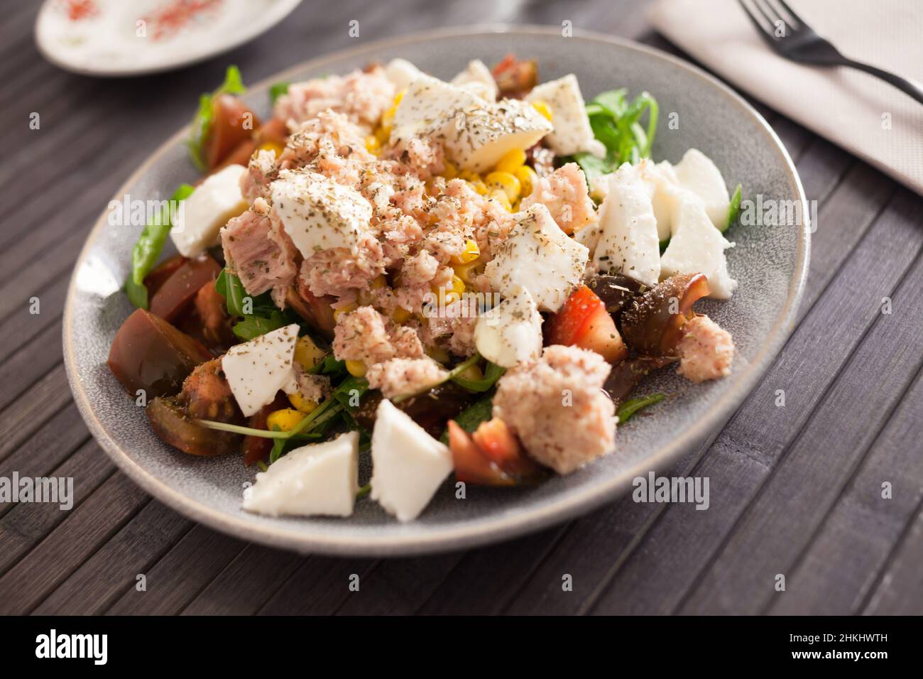 Canned salad hi-res stock photography and images - Alamy