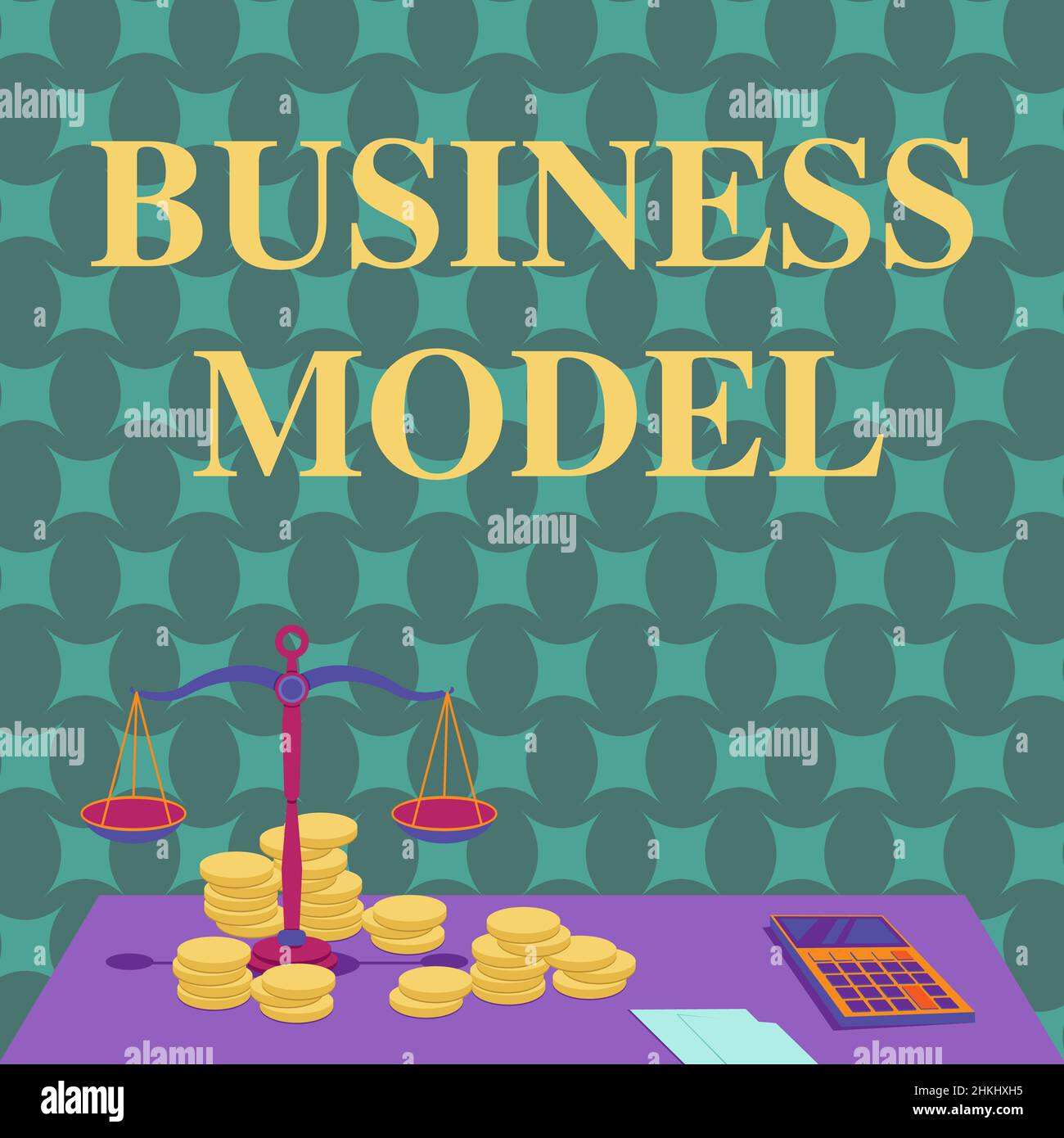 Text showing inspiration Business Model. Conceptual photo Identifying ...