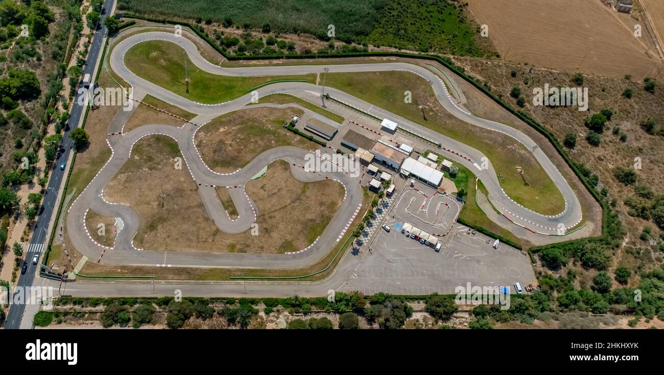 Kart magaluf go kart bahn hi-res stock photography and images - Alamy