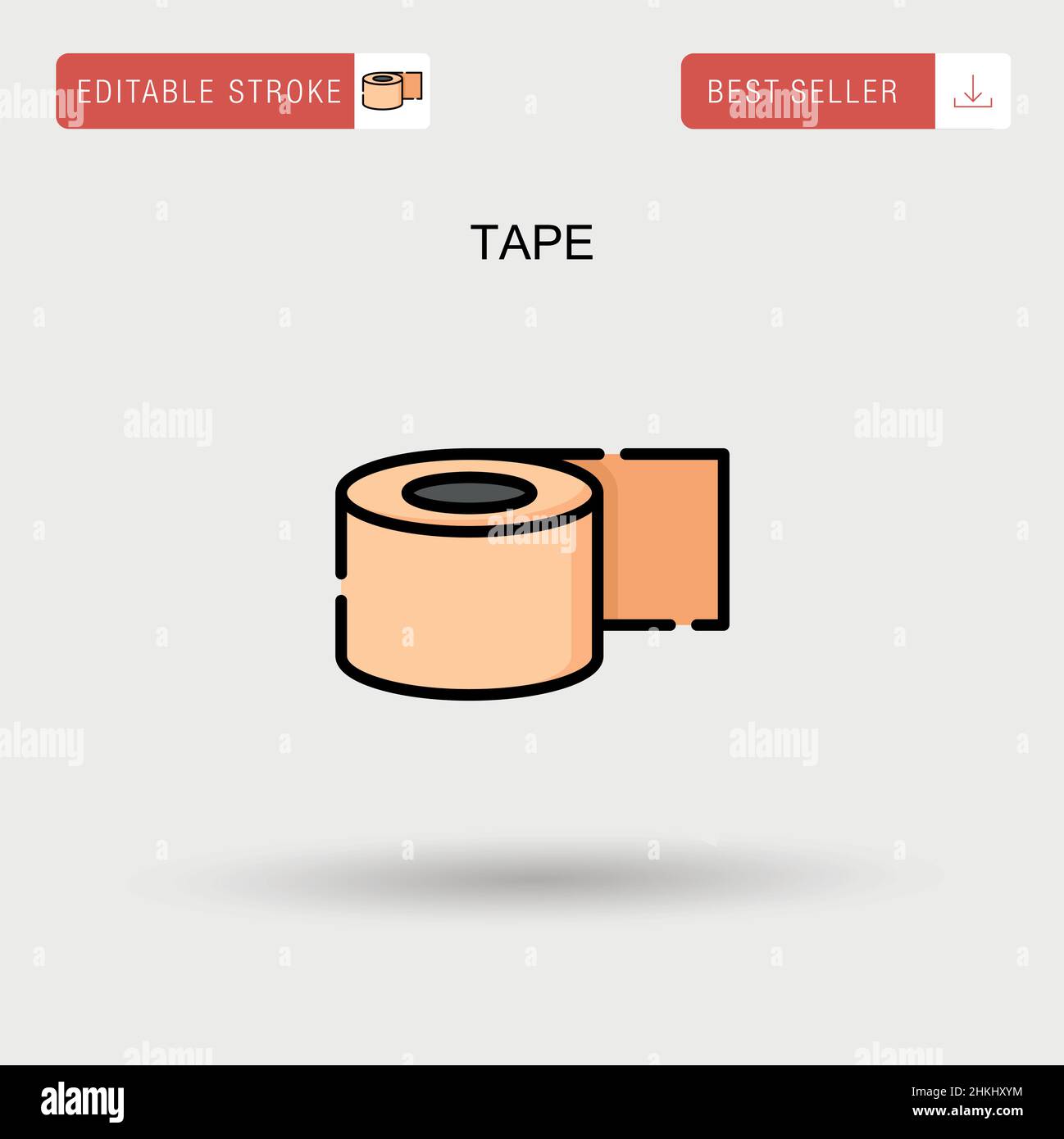 Colorful paper masking tape Stock Vector Images - Alamy