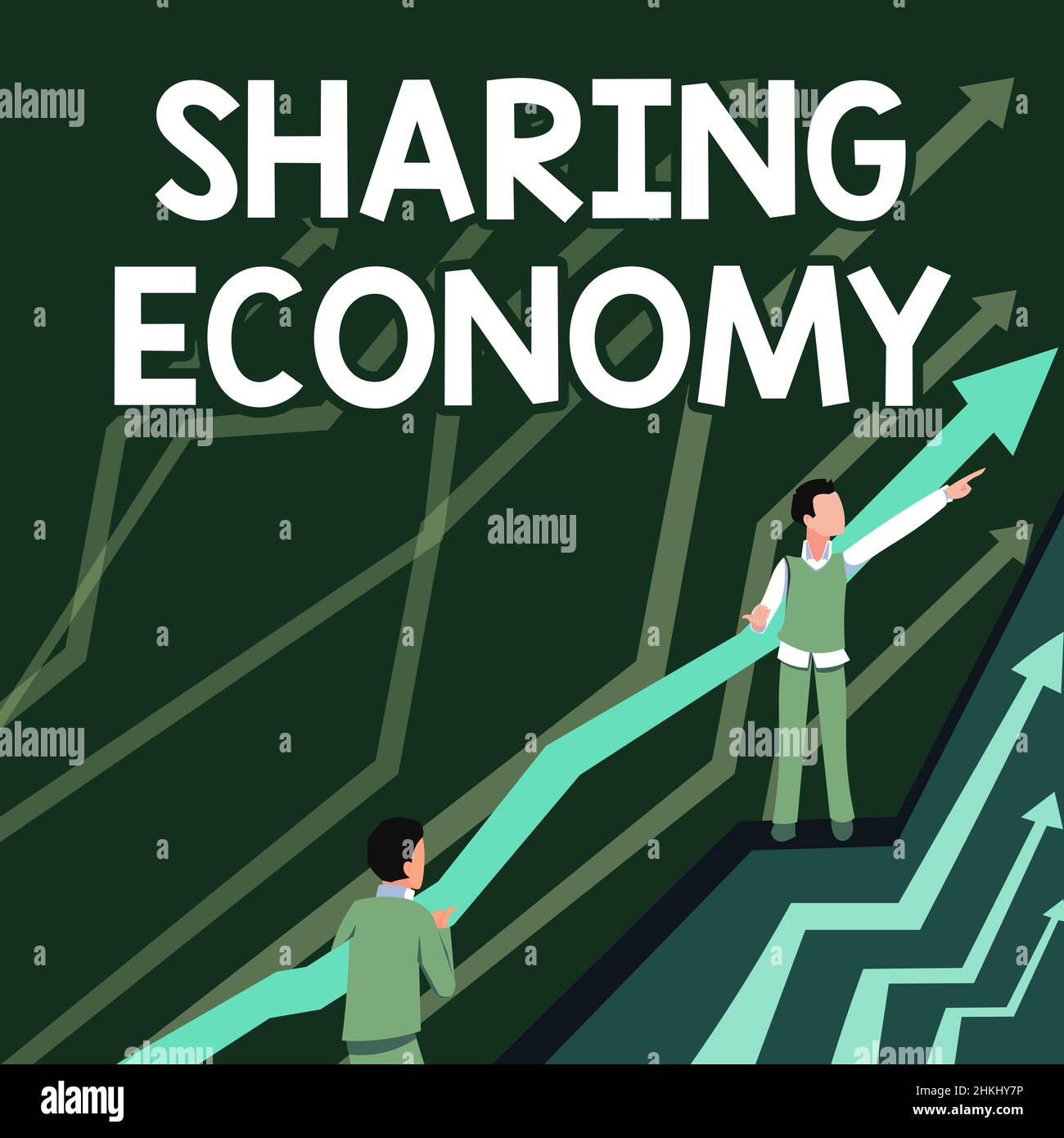 Inspiration showing sign Sharing Economy. Concept meaning economic ...