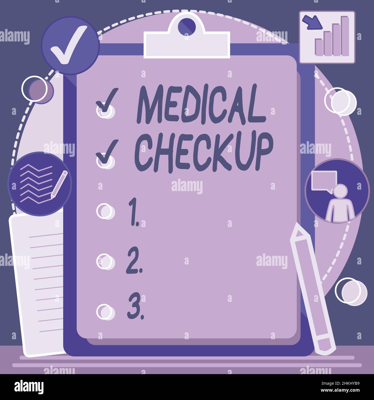 Writing displaying text Medical Check Up. Conceptual photo Thorough ...
