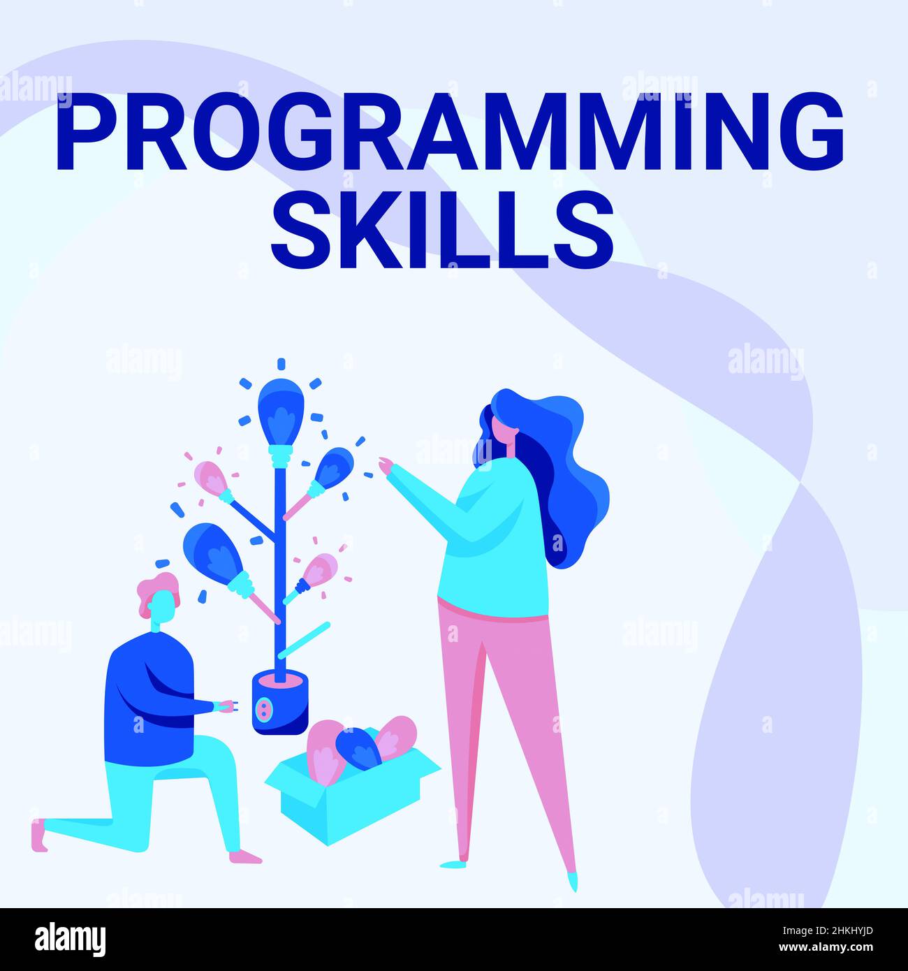 Sign displaying Programming Skills. Business concept skills vital to write a program so computer ...