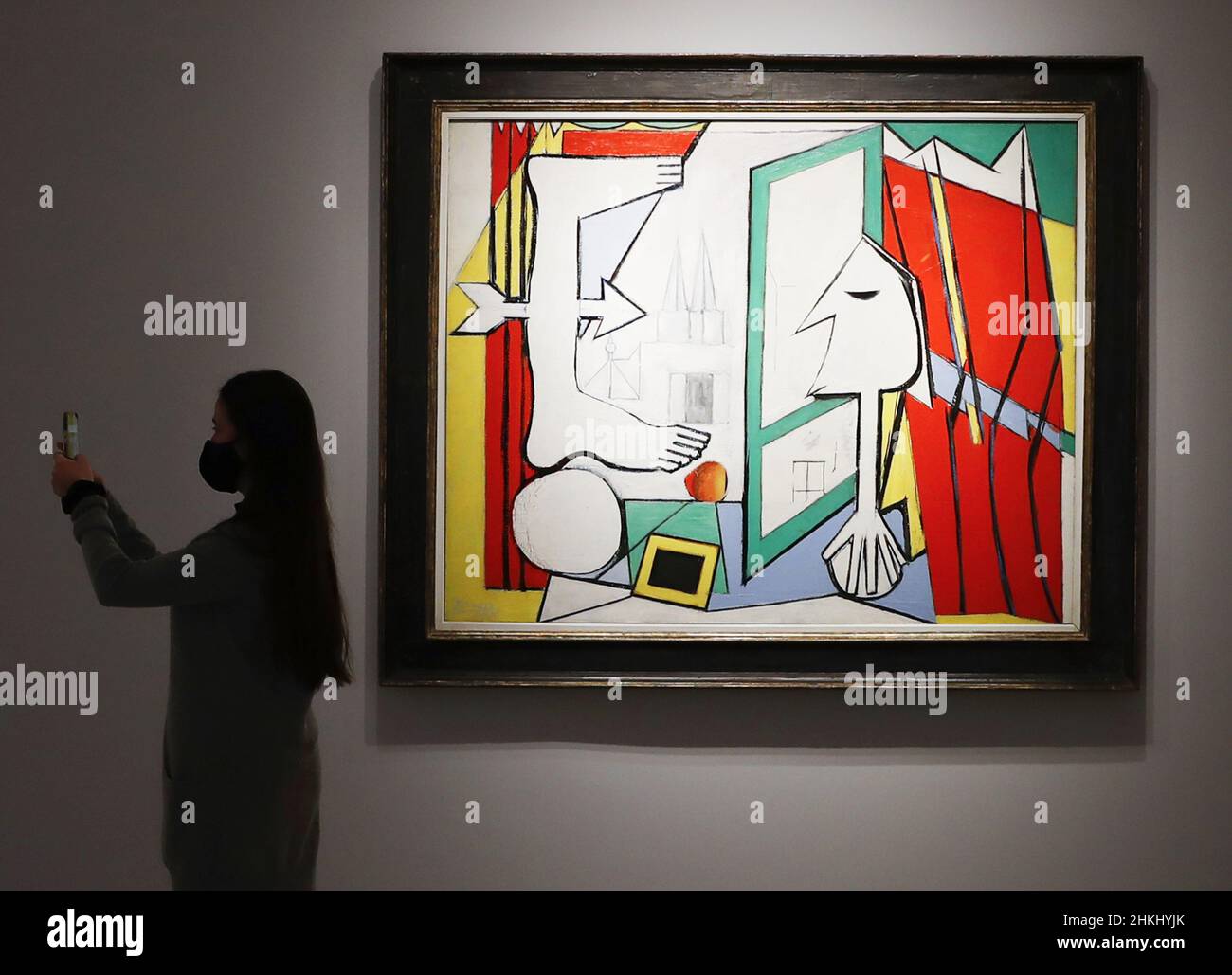 New York, USA. 04th Feb, 2022. La fen tre ouverte by Pablo Picasso is ...