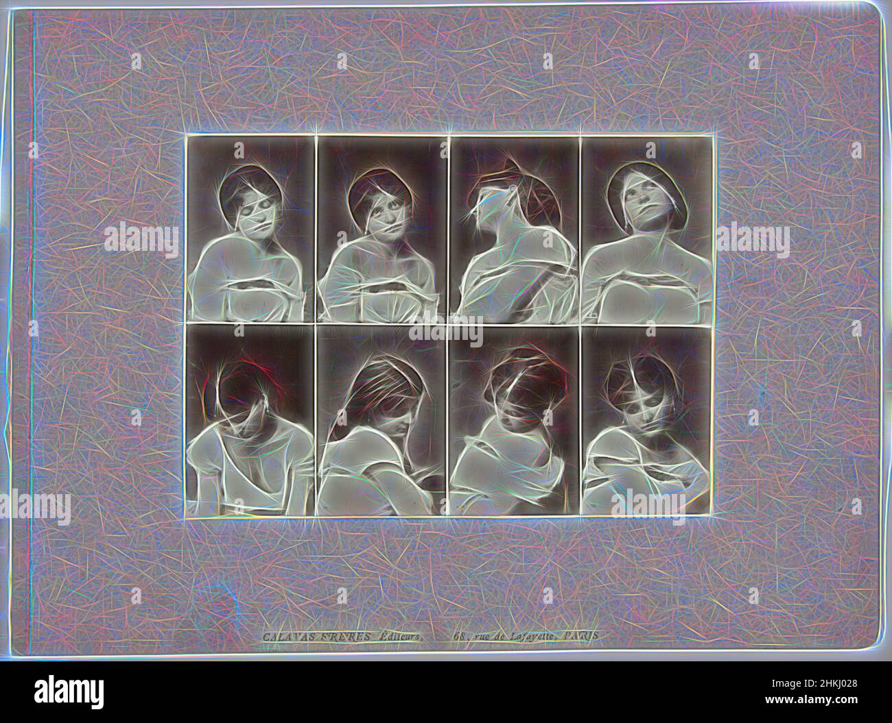 Inspired by Eight portraits of an unknown young woman, Album d'Études ...