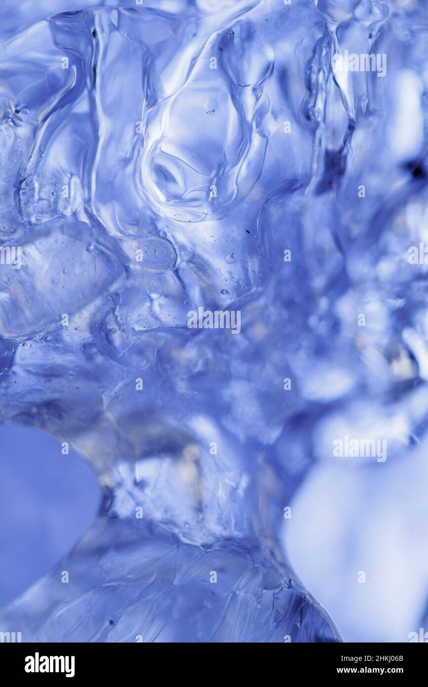 Blue ice cold backdrop Stock Photo - Alamy