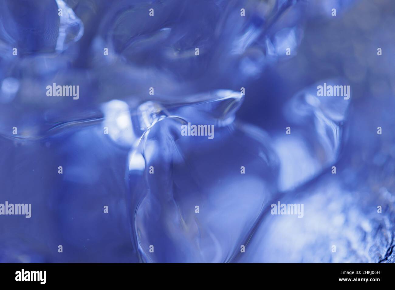 Blue ice cold backdrop Stock Photo - Alamy