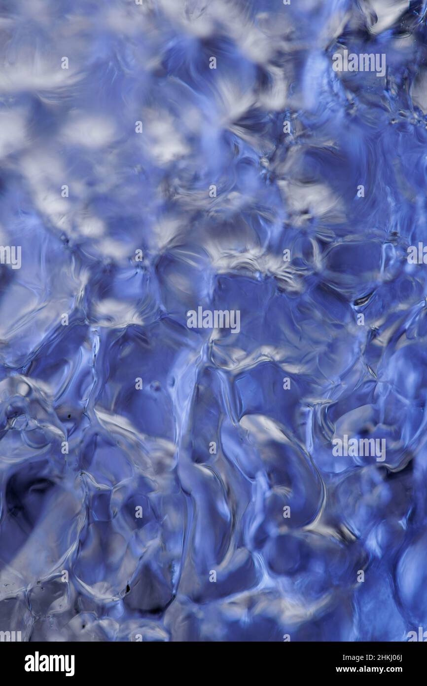 Blue ice cold backdrop Stock Photo - Alamy