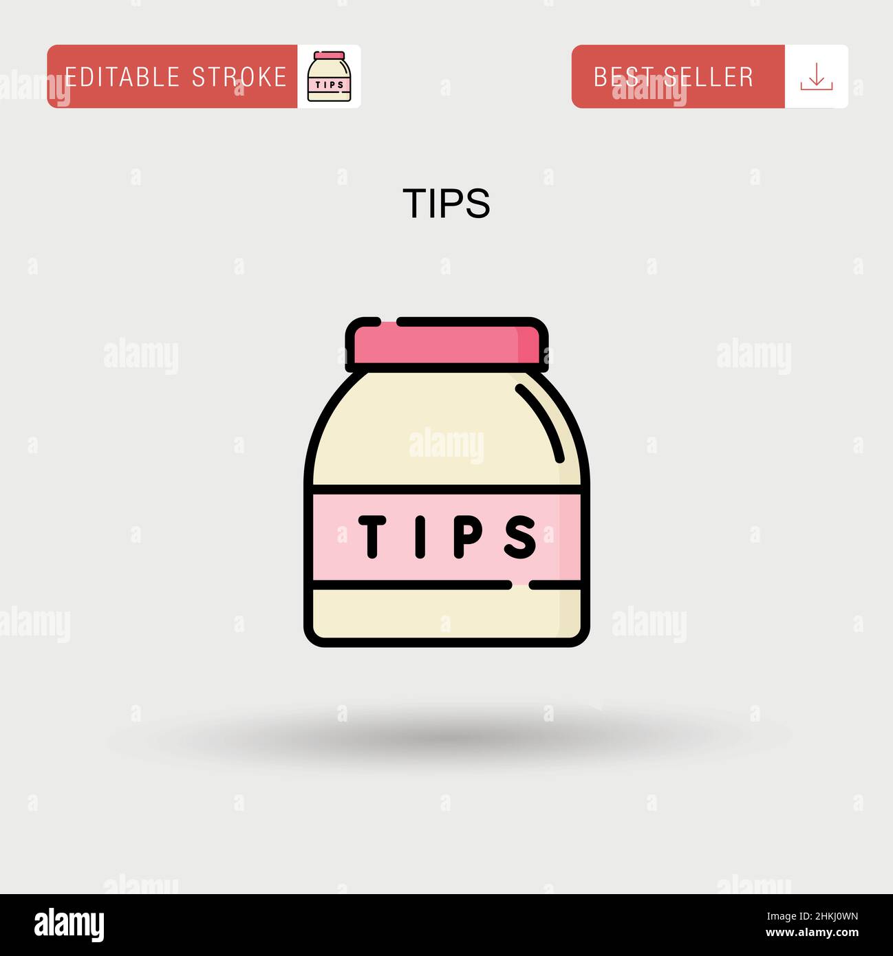 White tips Stock Vector Images - Alamy