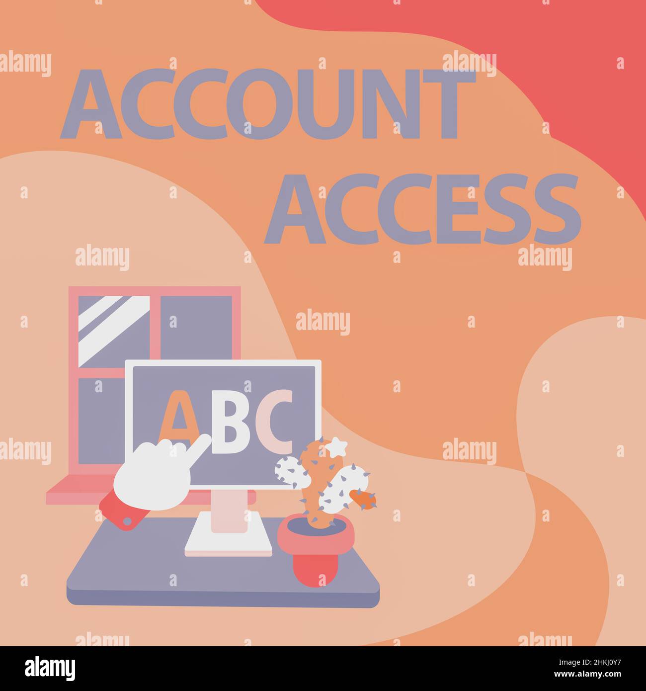 Inspiration showing sign Account Access. Word Written on having ...