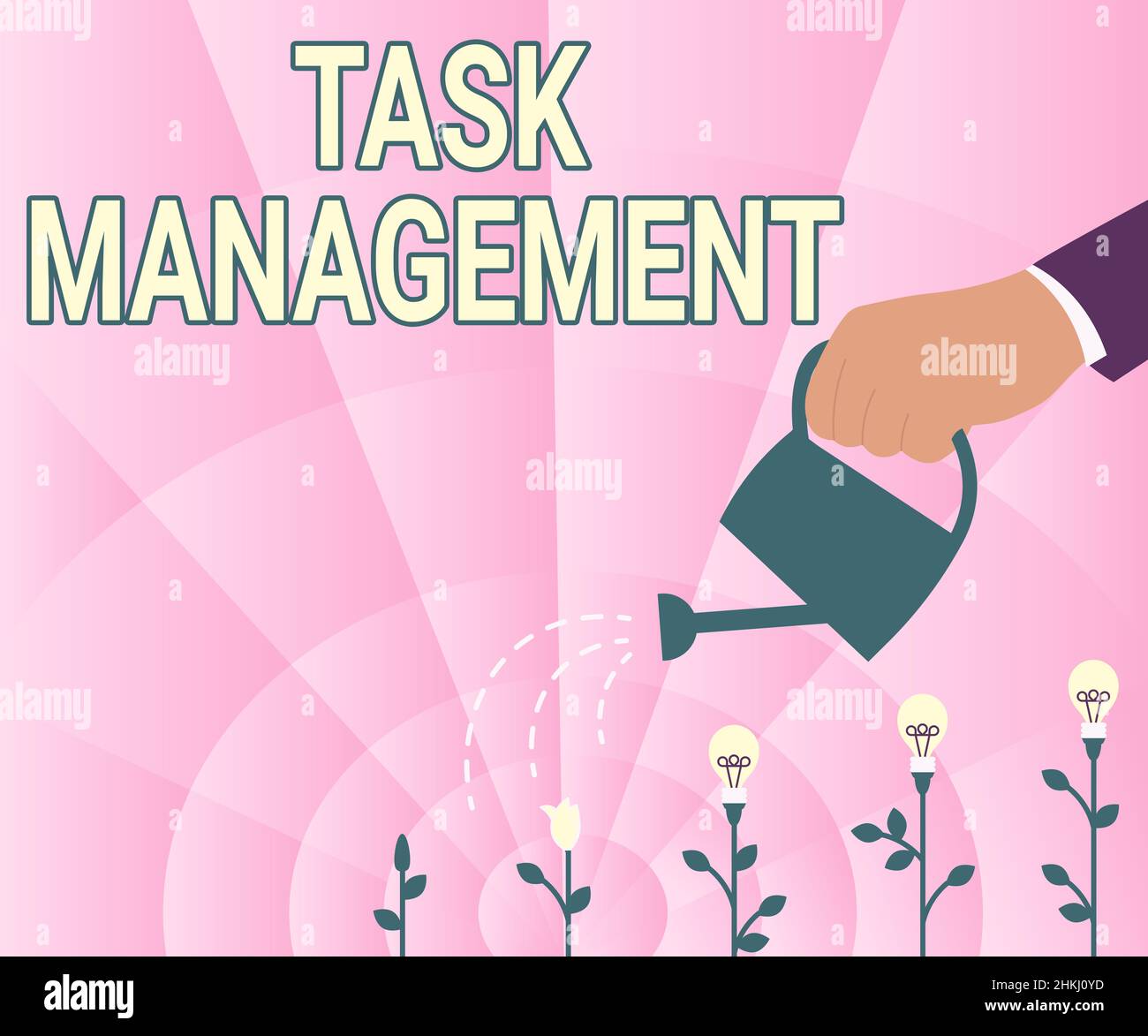 Inspiration Showing Sign Task Management Concept Meaning The Process Of Managing A Task Through