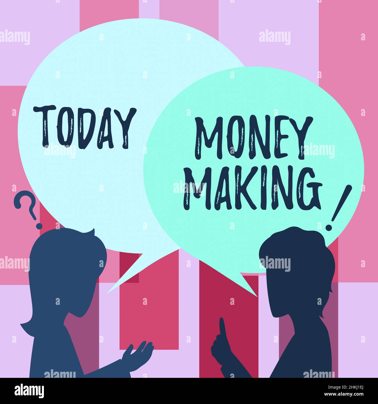 Handwriting text Money Making. Word for producing a profit especially ...