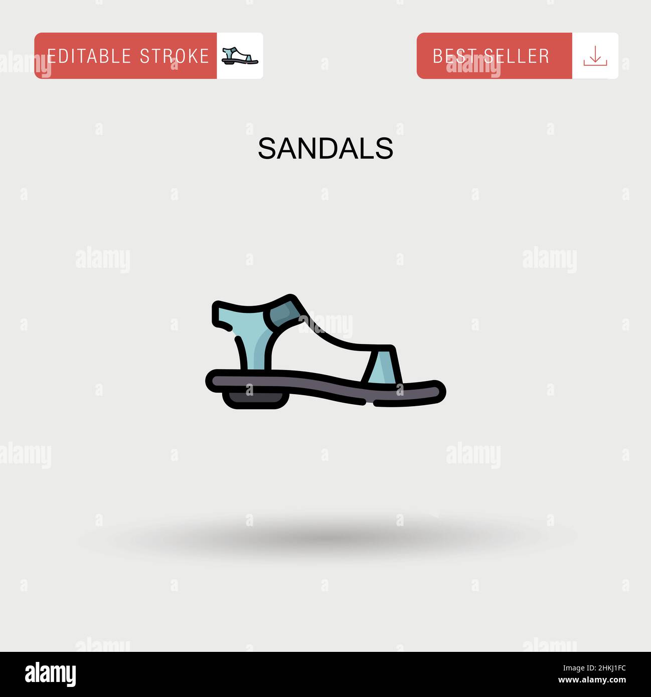 Men sandals white background hi-res stock photography and images - Alamy