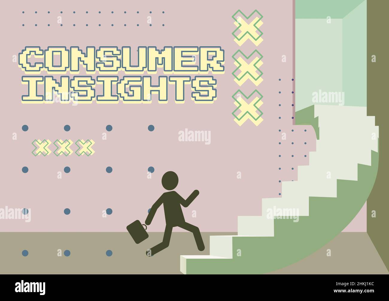 Hand writing sign Consumer Insights. Business approach understanding ...