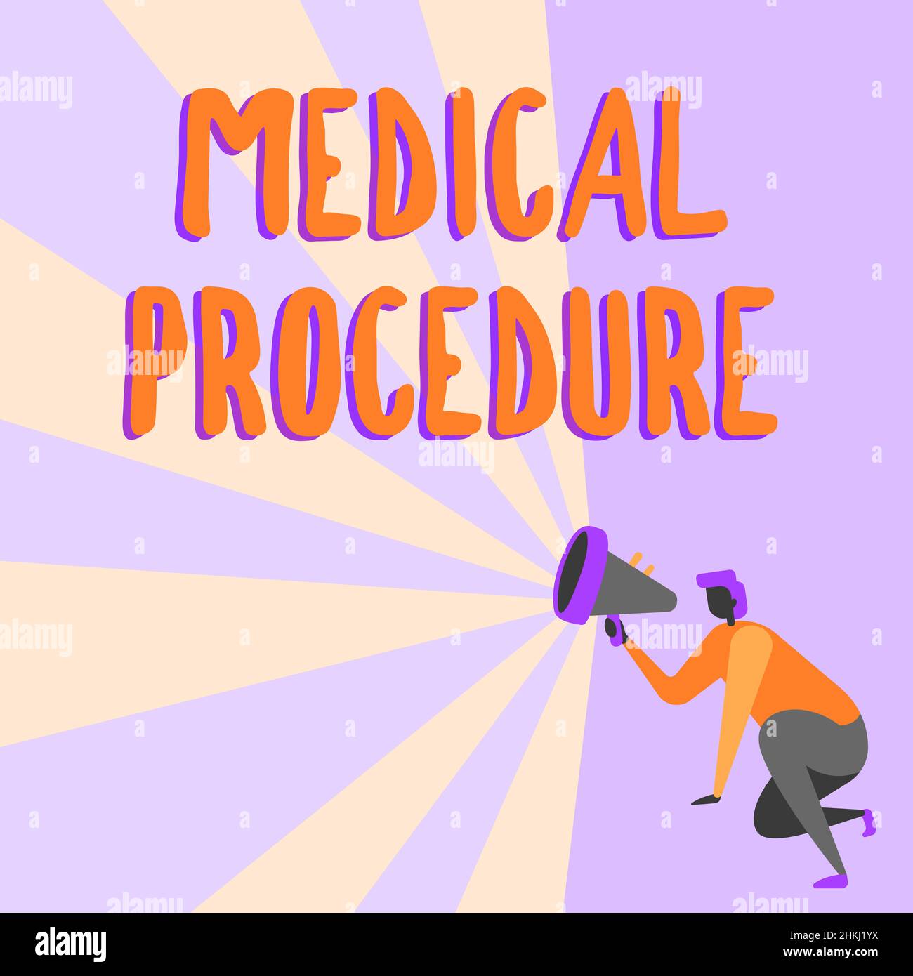 Writing displaying text Medical Procedure. Word Written on a procedure ...