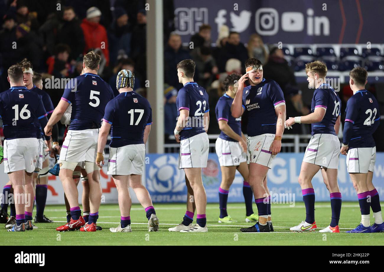 Rugbyu scotland v england 4 hi-res stock photography and images - Alamy