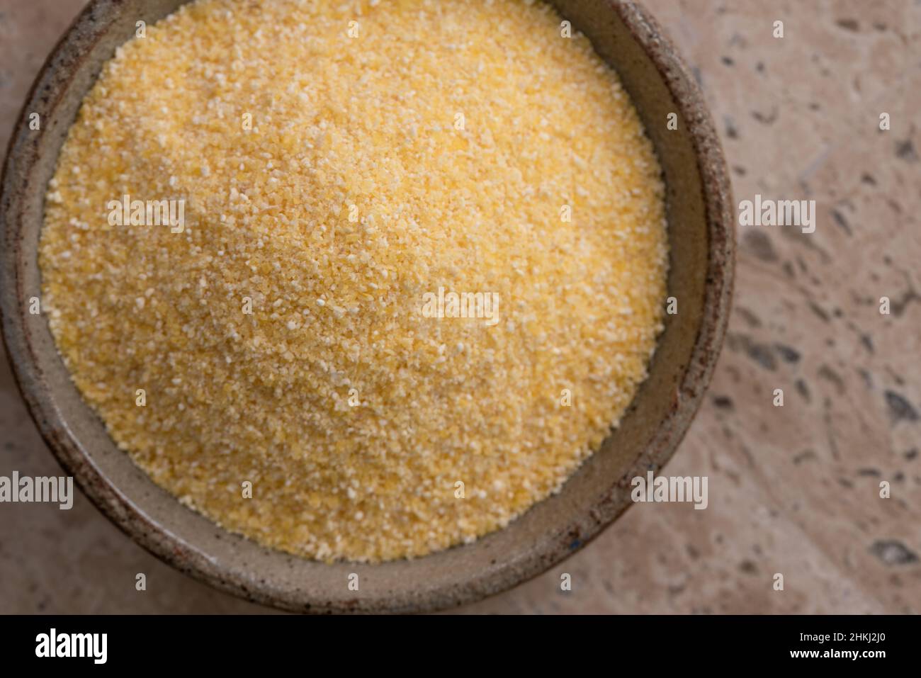 Yellow corn meal hi-res stock photography and images - Alamy