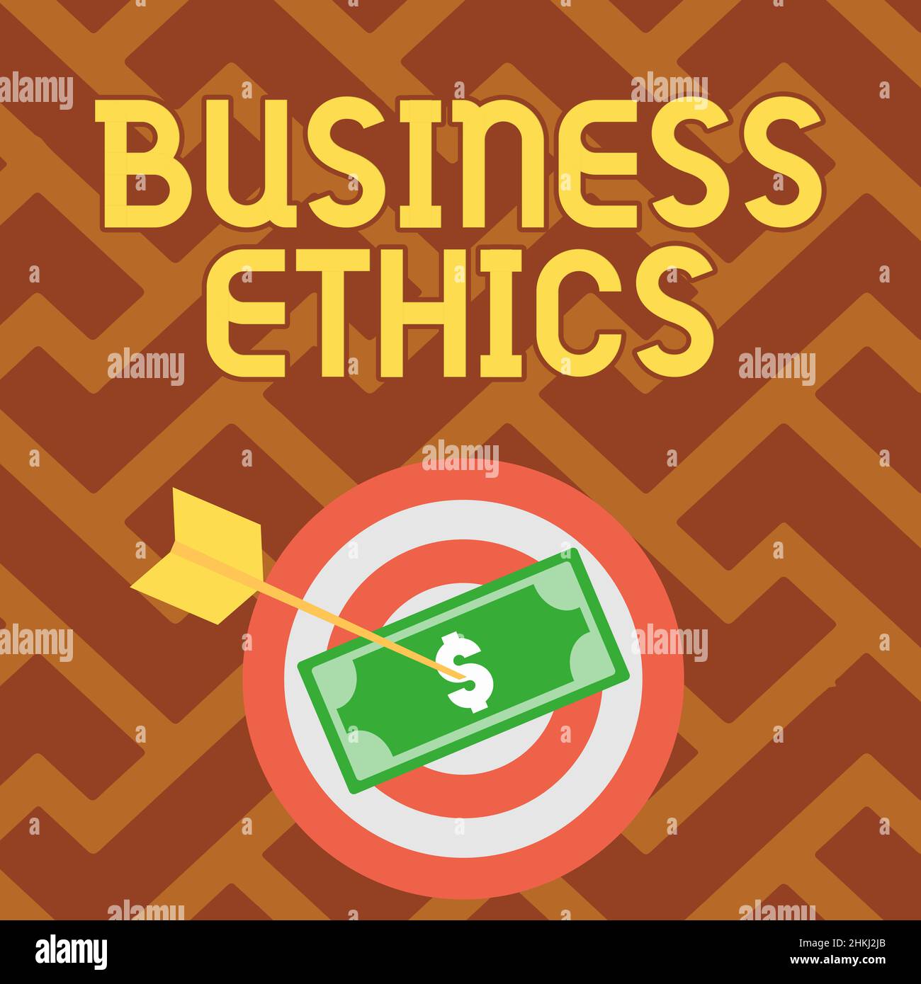 Handwriting text Business Ethics. Word Written on Moral principles that ...