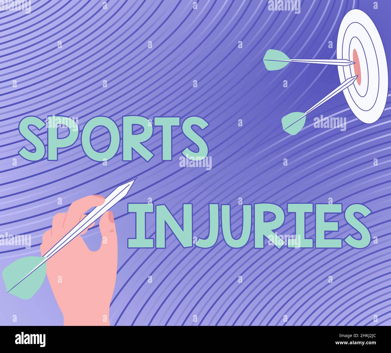 Hand writing sign Sports Injuries. Conceptual photo kinds of injury ...