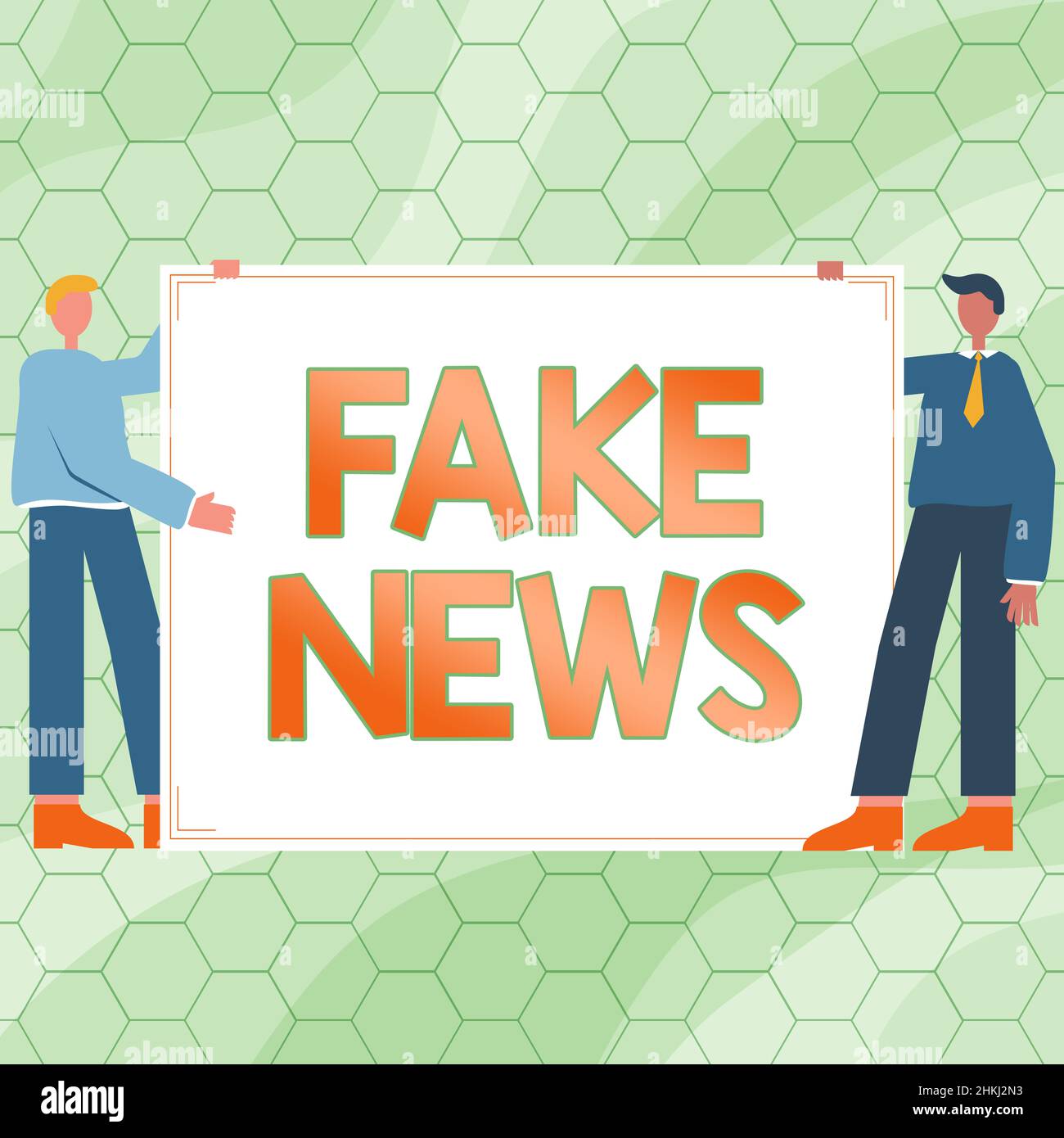 Conceptual display Fake News. Word for False Unsubstantiated ...