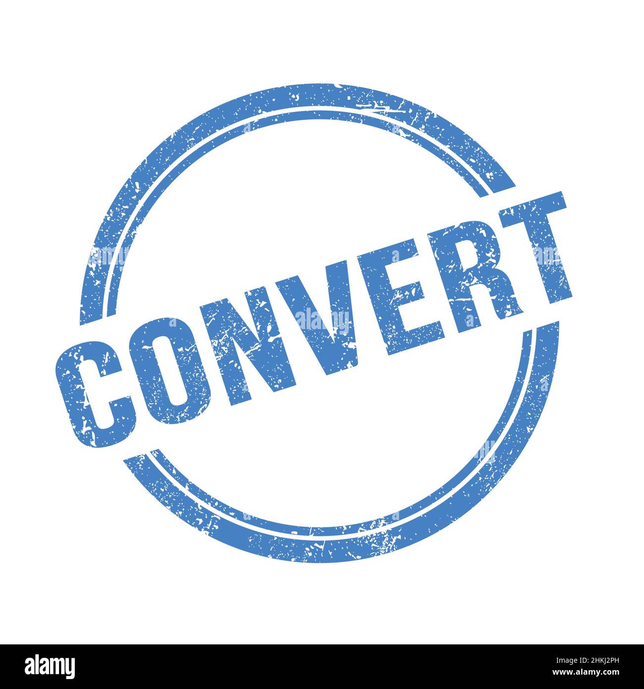 CONVERT text written on blue grungy vintage round stamp Stock Photo - Alamy CONVERT text written on blue grungy vintage round stamp Stock Photo - Alamy