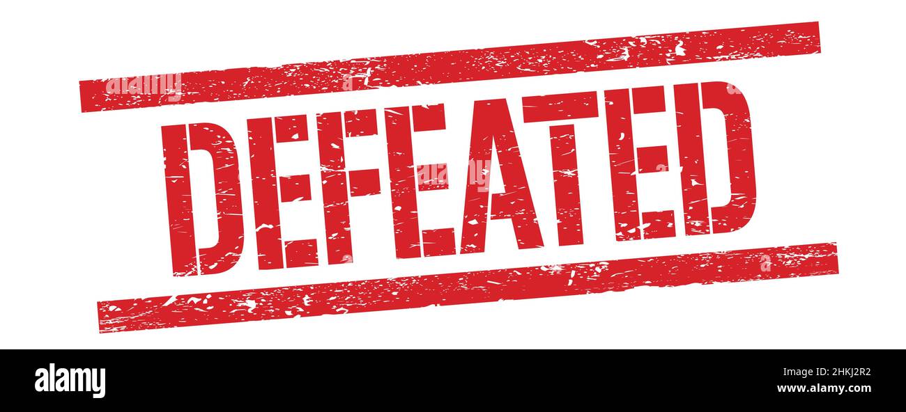 Defeated stamp hi-res stock photography and images - Alamy