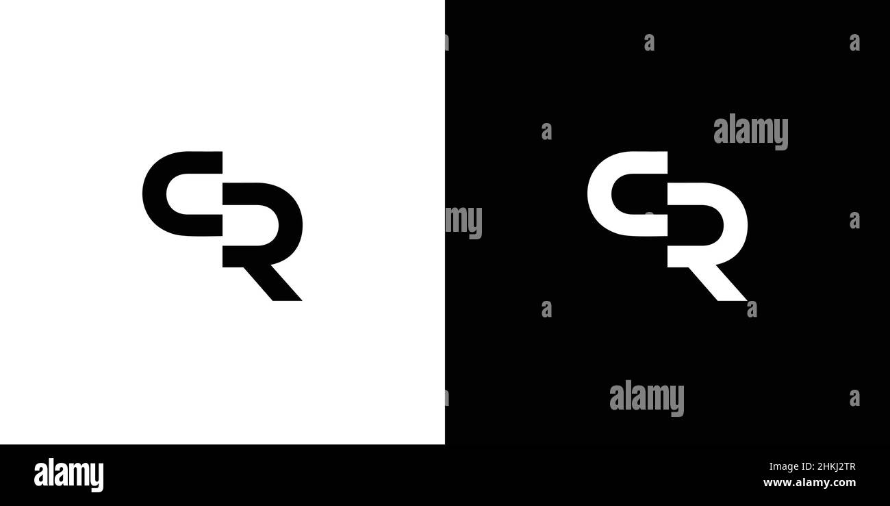 cool and modern CR initials logo Stock Vector Image & Art - Alamy