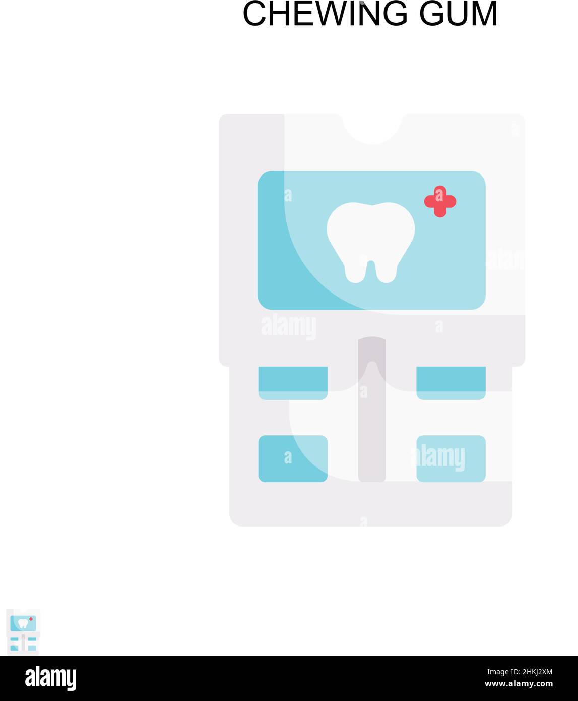 Gum icon hi-res stock photography and images - Alamy