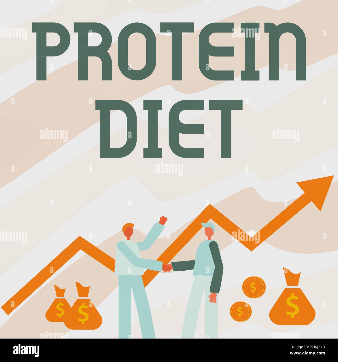 Text showing inspiration Protein Diet. Business overview low in fat or ...