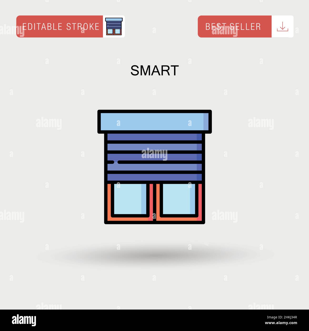 Smart Simple vector icon Stock Vector Image & Art - Alamy